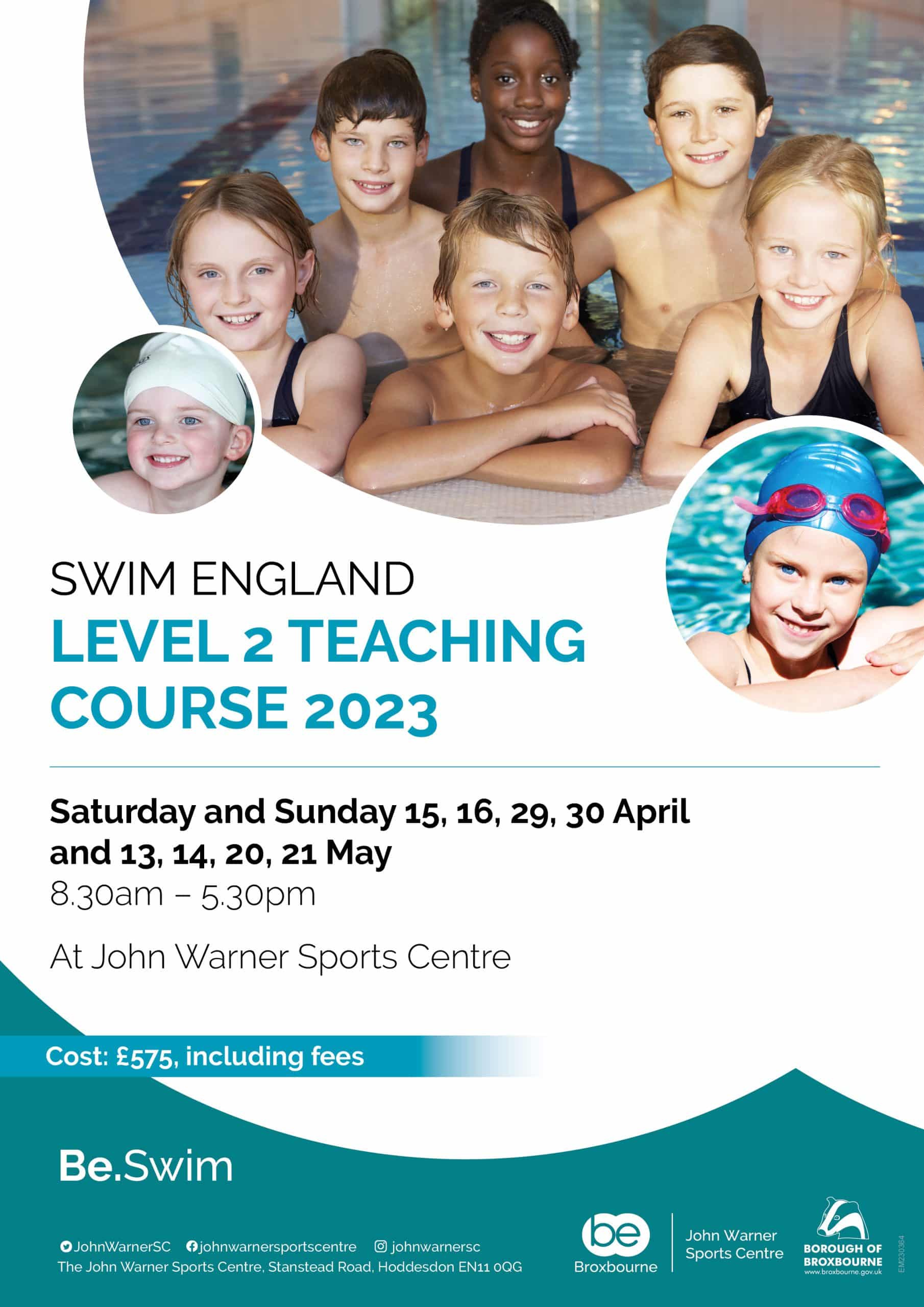 Swimming Courses and Qualifications • Be.Broxbourne