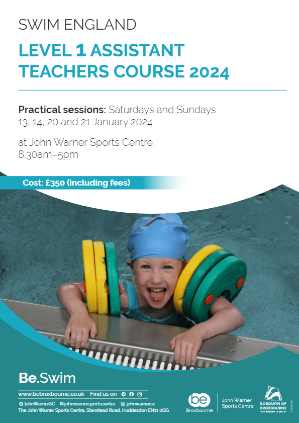 Swimming Courses and Qualifications • Be.Broxbourne